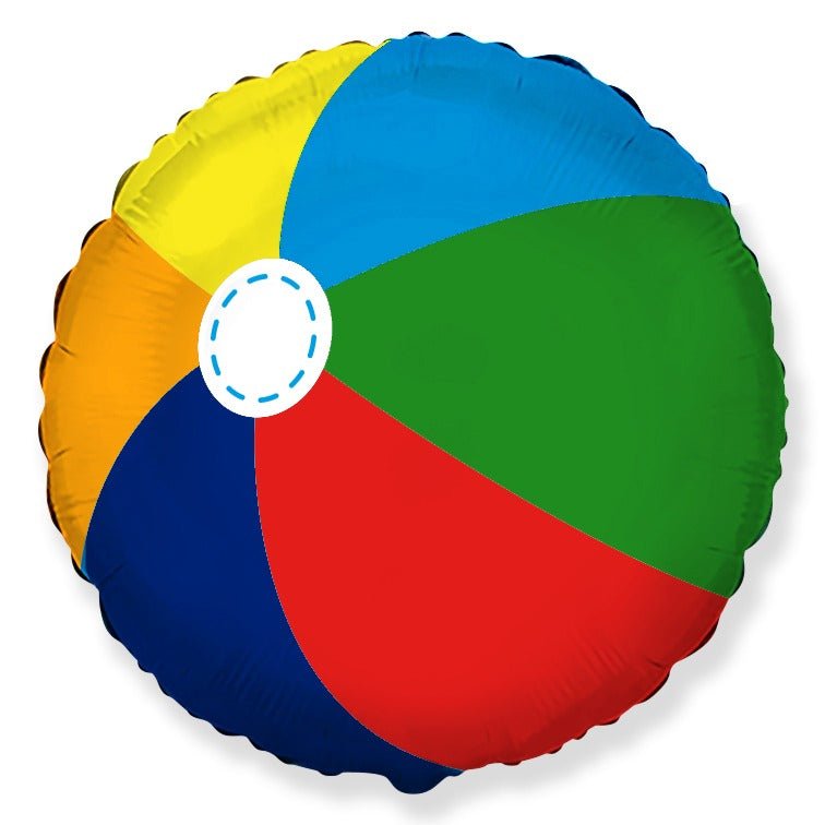 Beach Ball Foil Balloon 18" – City Balloons