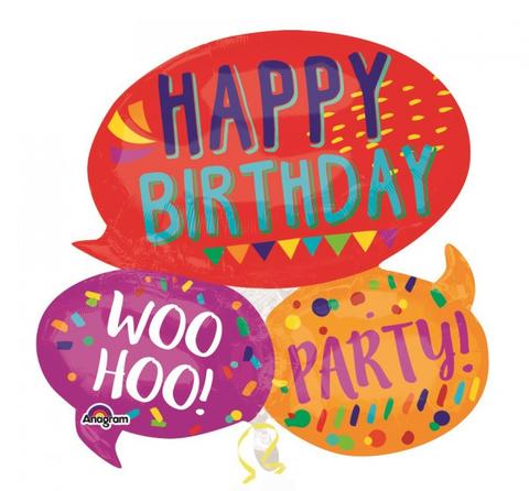 Happy Birthday Woo Hoo! Party! – City Balloons